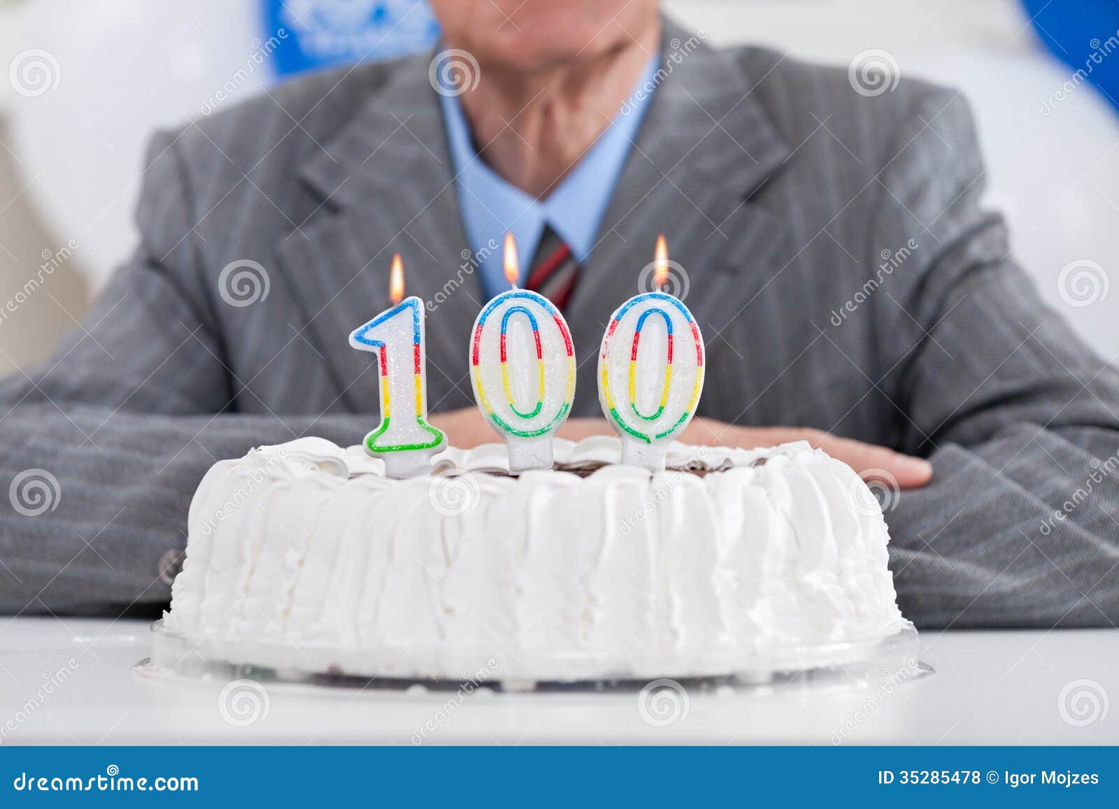 100th Cake Royalty-Free Stock Image | CartoonDealer.com #3017626