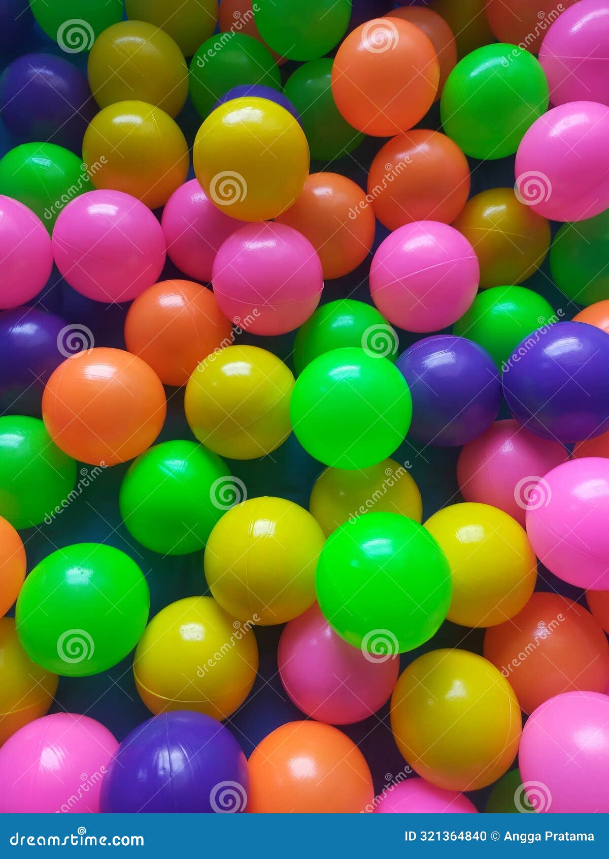 One Hundred Small Balls of Various Colors Stock Photo - Image of colors ...