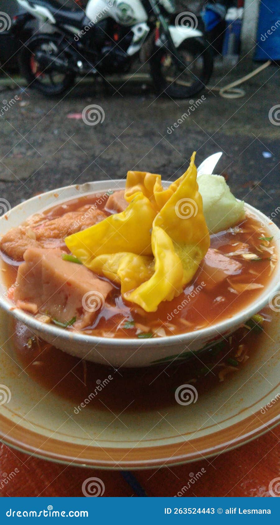 One Indonesian dish stock image. Image of dish, cuisine - 263524443