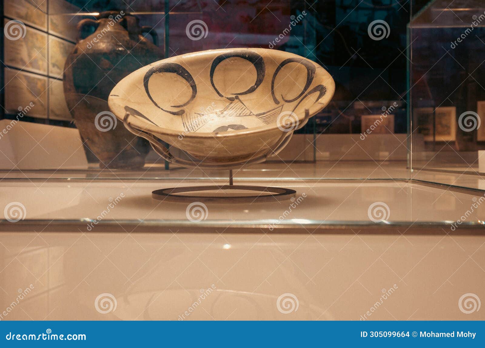 One of the Islamic Relics Inside the Islamic Museum in Qatar Editorial ...