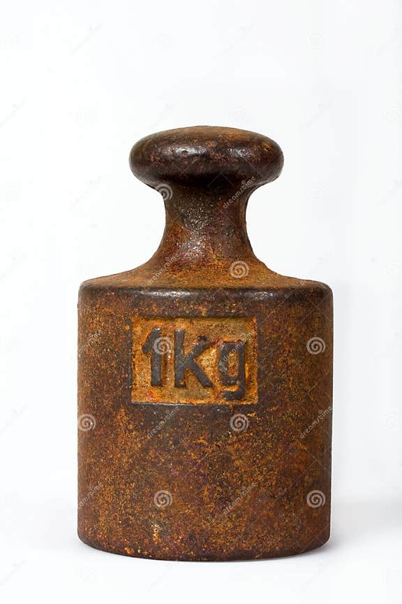One kg weight stock photo. Image of brown, single, measurement - 28450020