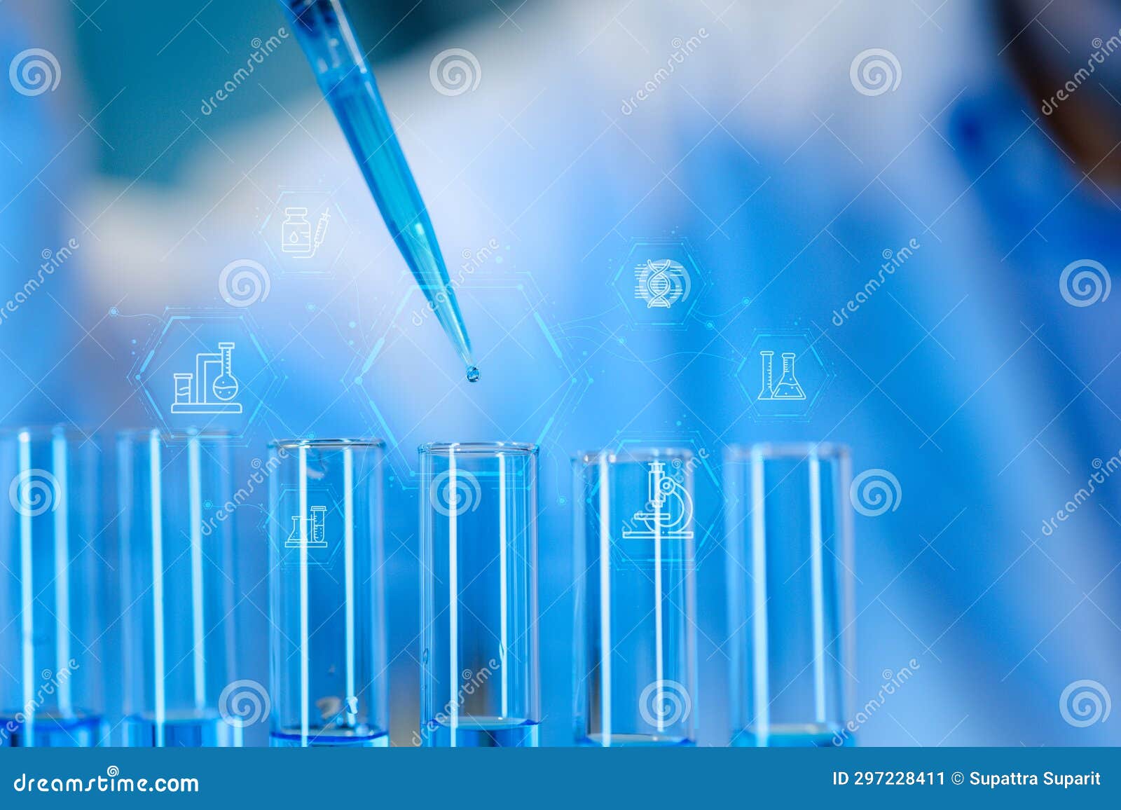 One Of The Laboratories Where Experiments Are Being Conducted, A ...