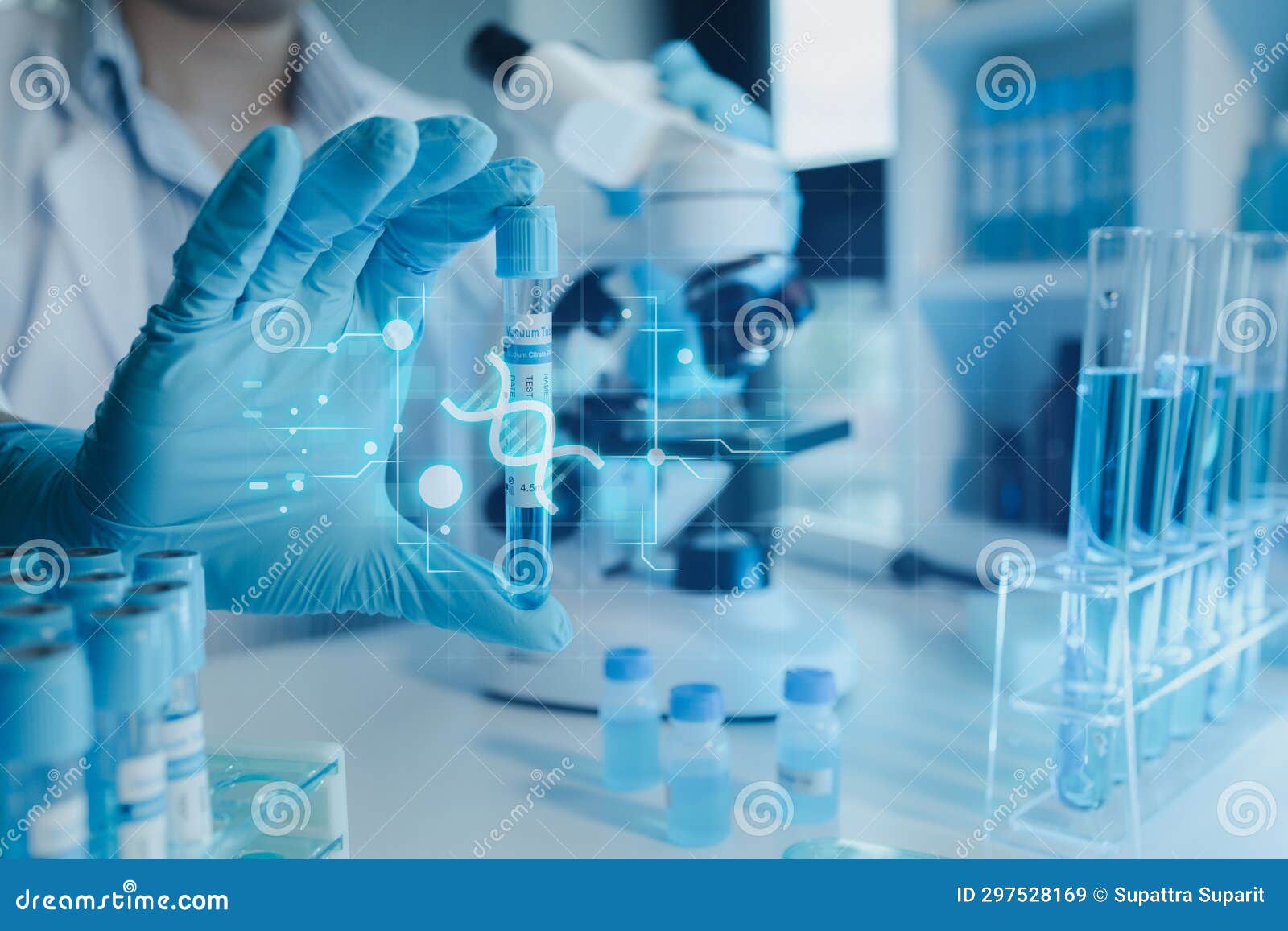 One Of The Laboratories Where Experiments Are Being Conducted, A ...