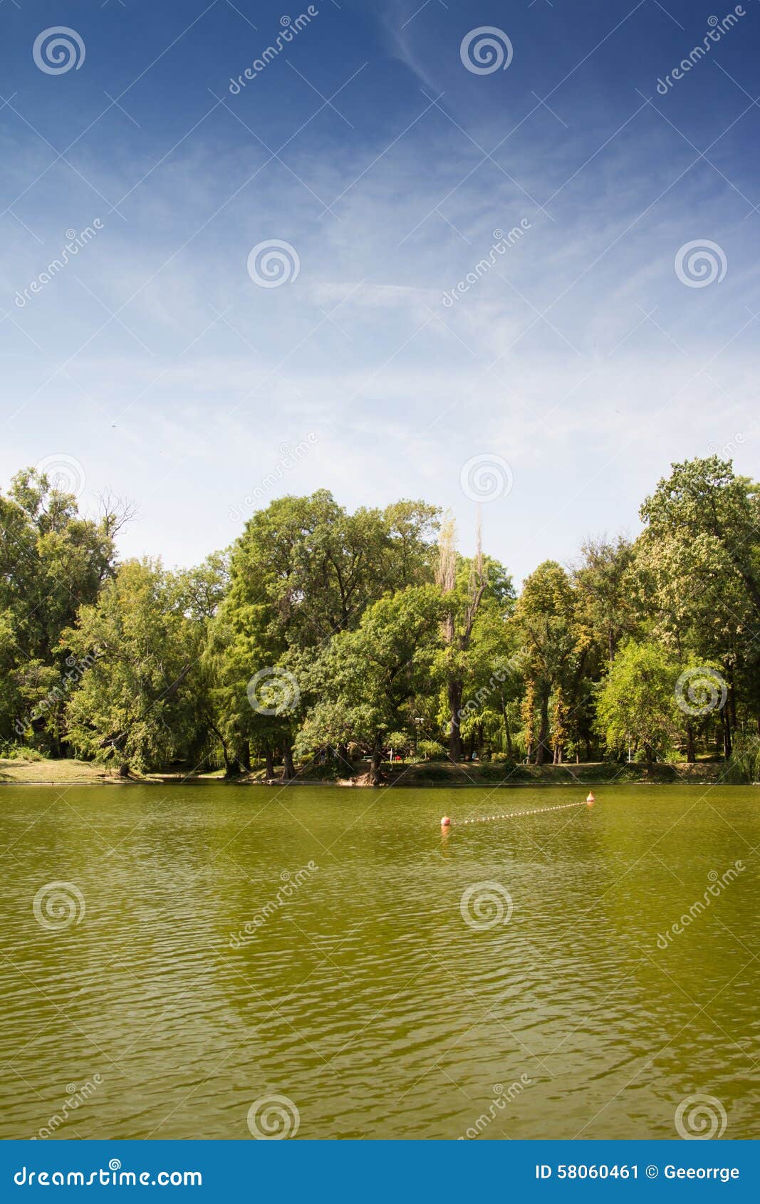 One of the Largest Parks in Bucharest Stock Image - Image of background ...