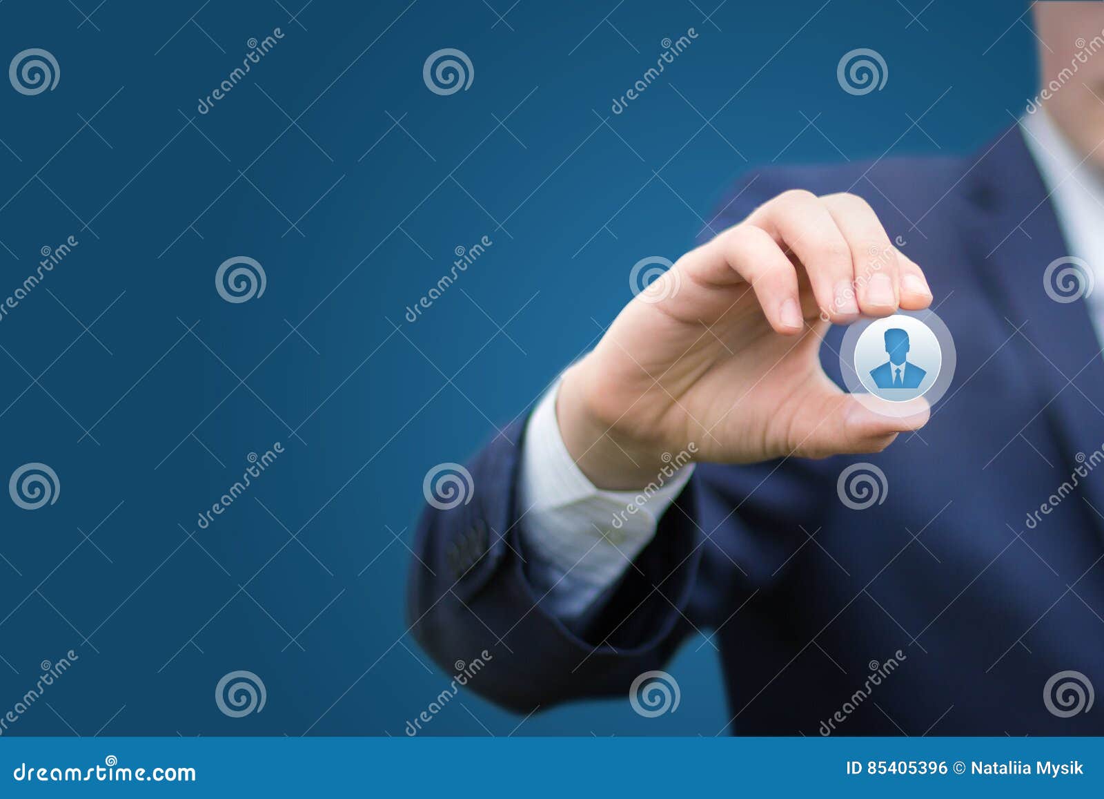One leader person. stock photo. Image of career, business - 85405396