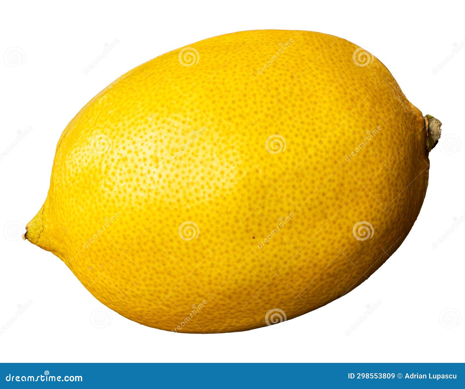 One Lemon without Background Stock Image - Image of background, fruit ...