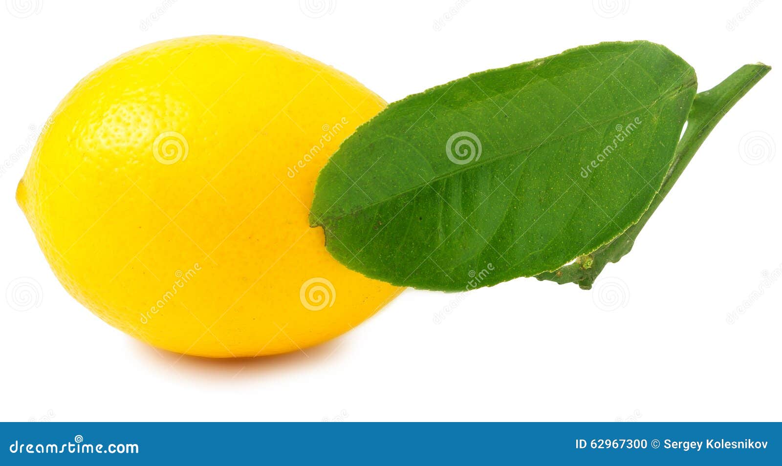 One Lemon Isolated on White Stock Photo - Image of objects, lemonade ...
