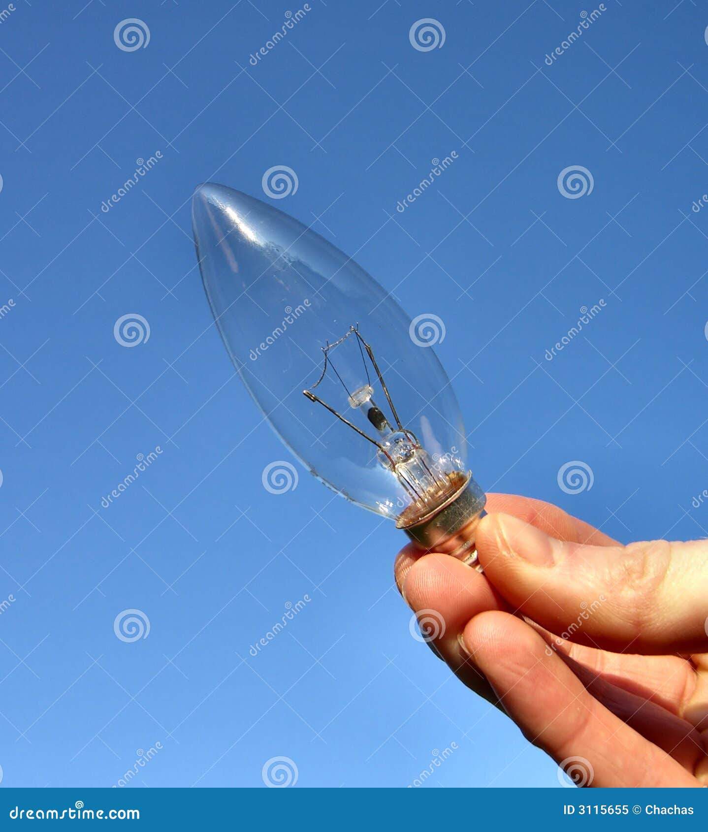 One light bulb stock image. Image of bulb, lighting, filament - 3115655