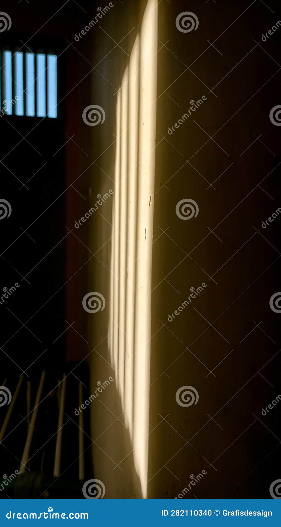 One of the Lights that Hit a Wall Stock Photo - Image of light ...