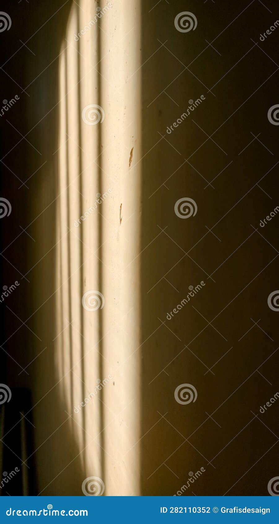 One of the Lights that Hit a Wall Stock Photo - Image of texture ...