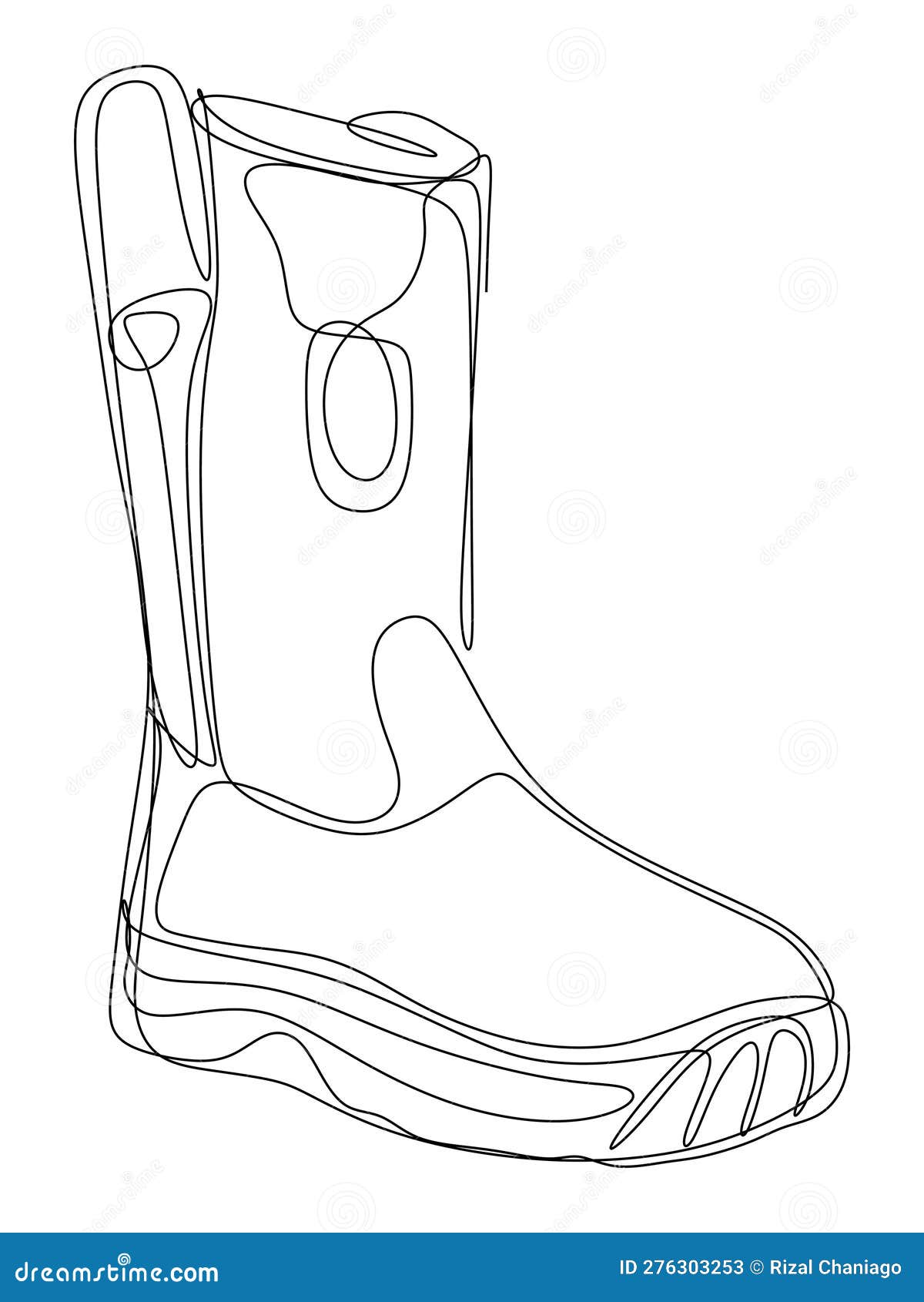 One Line Art. One Continuous Line Art Stock Illustration - Illustration ...