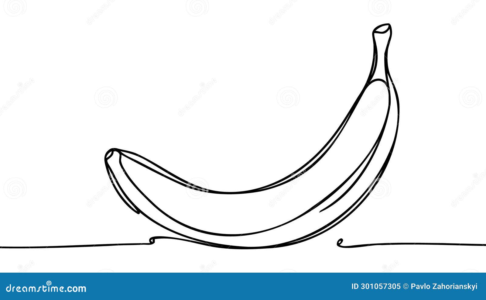 One Line Drawing of Isolated Vector Object. Vector Illustration ...
