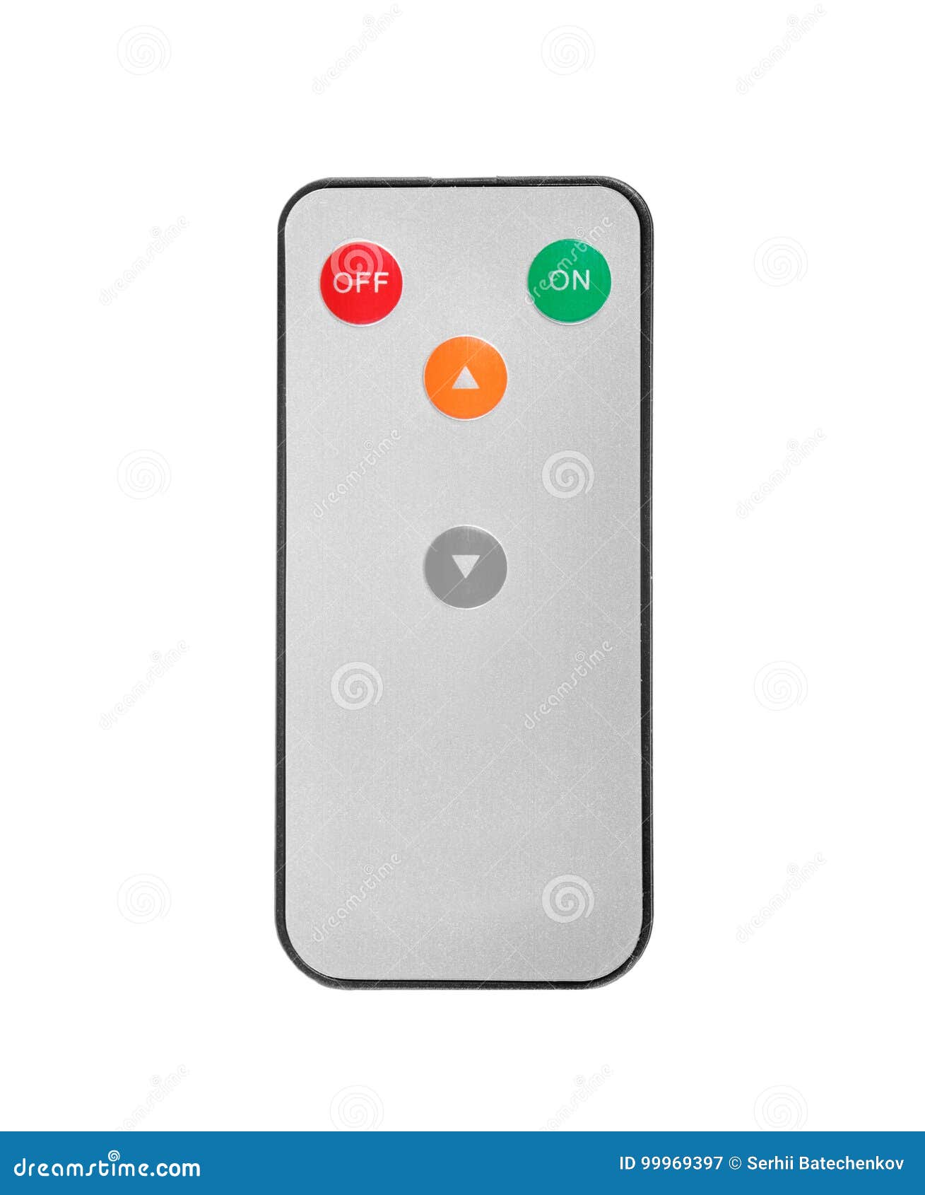Remote Control Isolated on White Background Stock Image - Image of ...