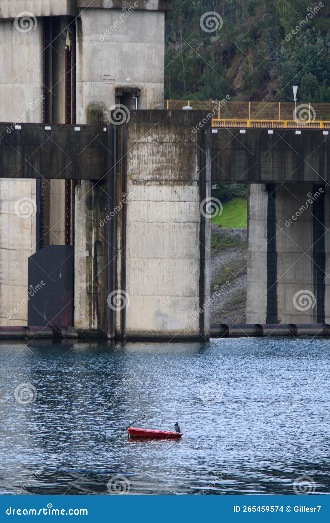 Lock located on the Douro stock photo. Image of public - 265459574