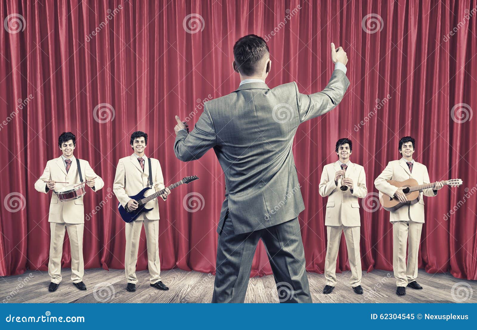 One Man Band Stock Image Image Of Boss Band Choose 62304545