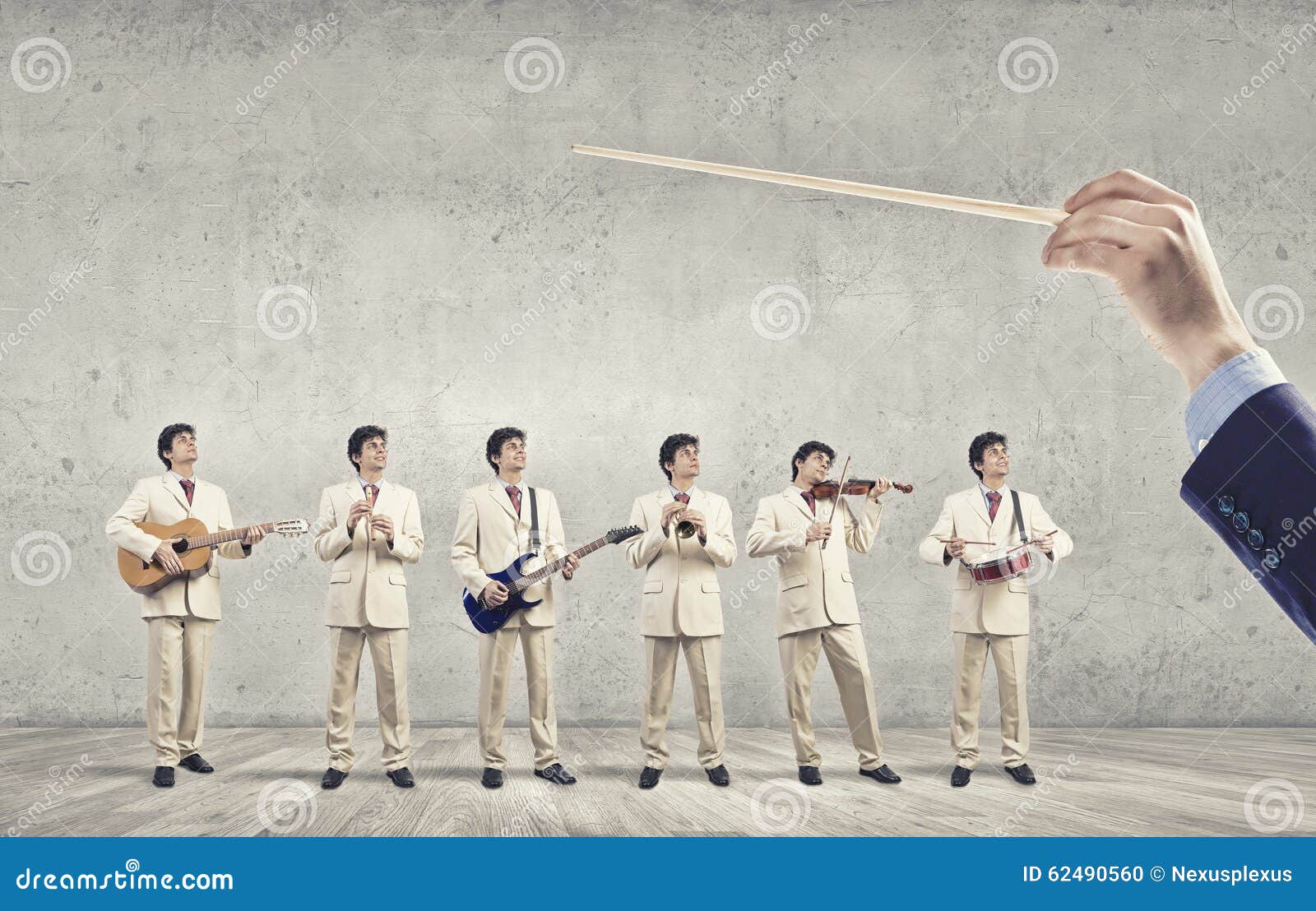One man band stock photo. Image of perform, instrument - 62490560