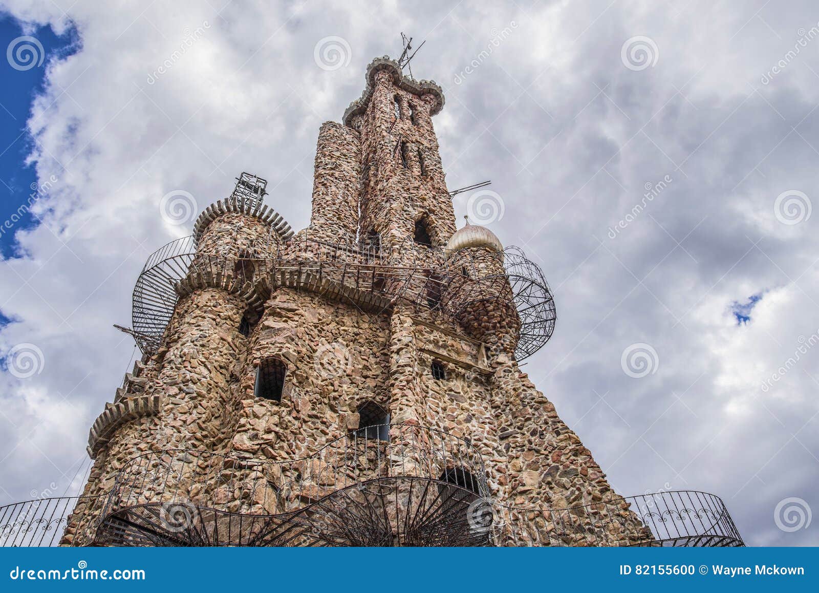 One man built castle stock photo. Image of beautiful - 82155600