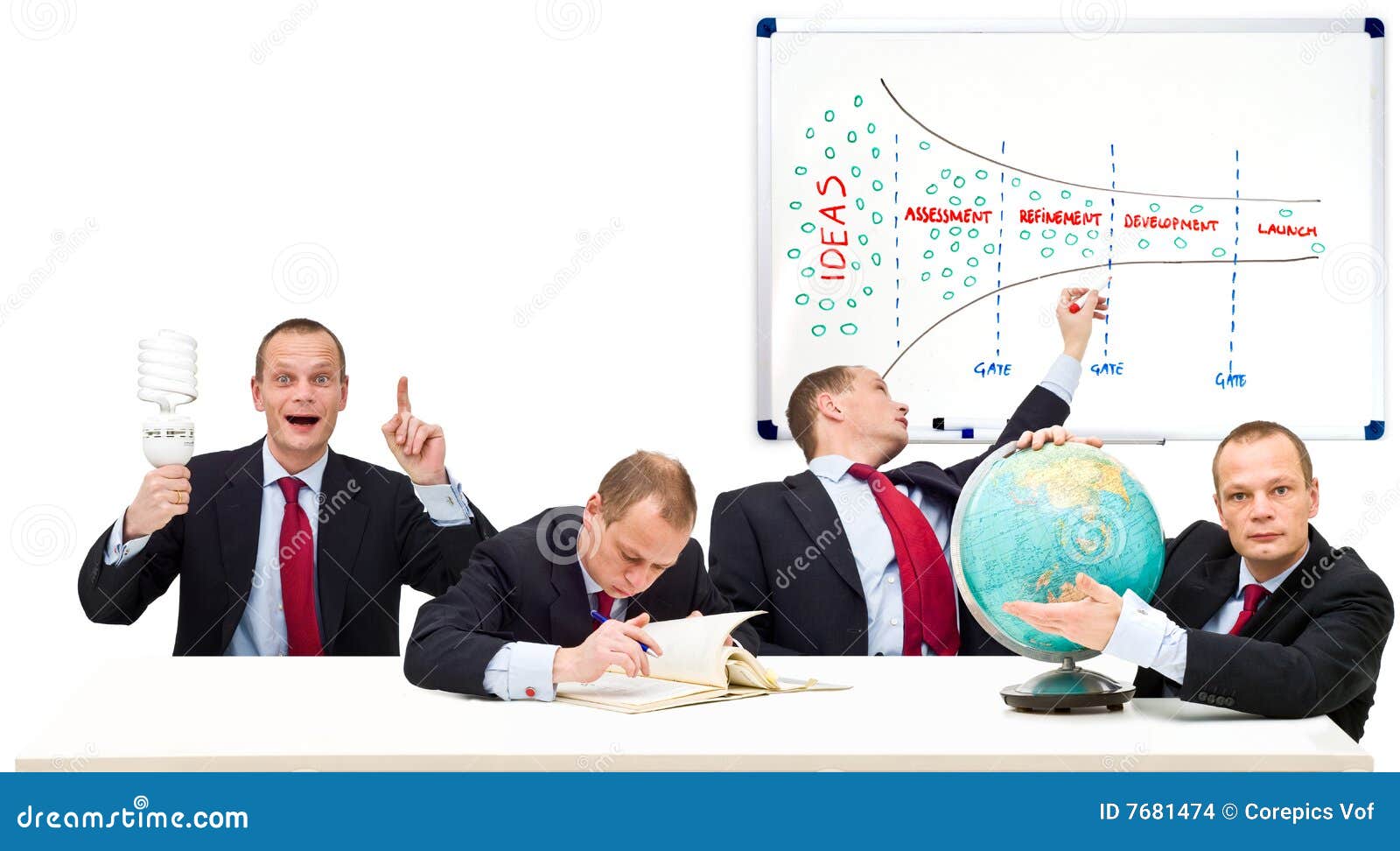 One man innovation process stock photo. Image of single - 7681474