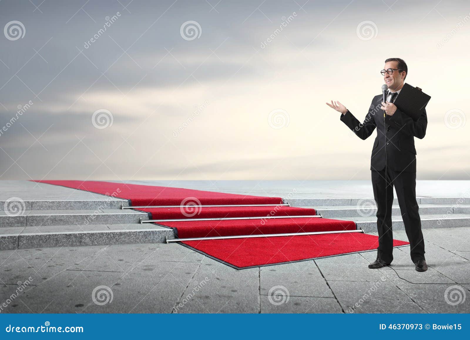 One man show stock image. Image of success, fame, business - 46370973