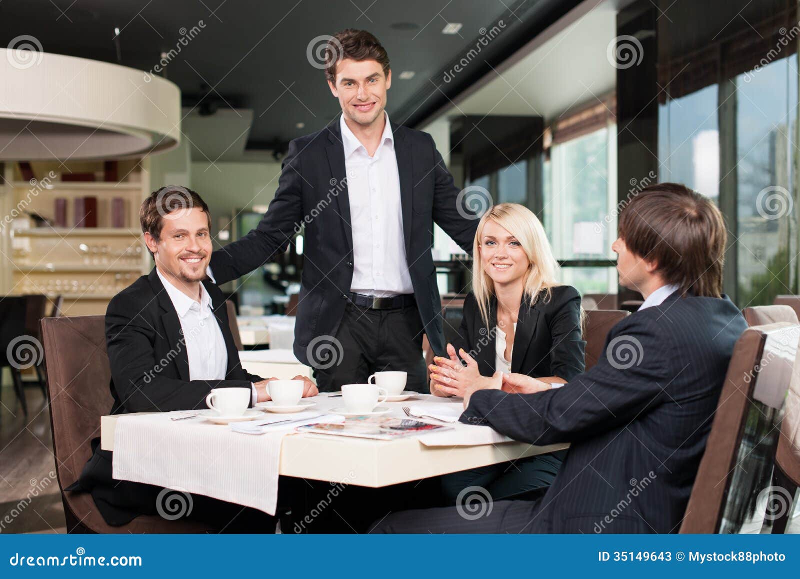 One man standing stock image. Image of finance, horizontal - 35149643