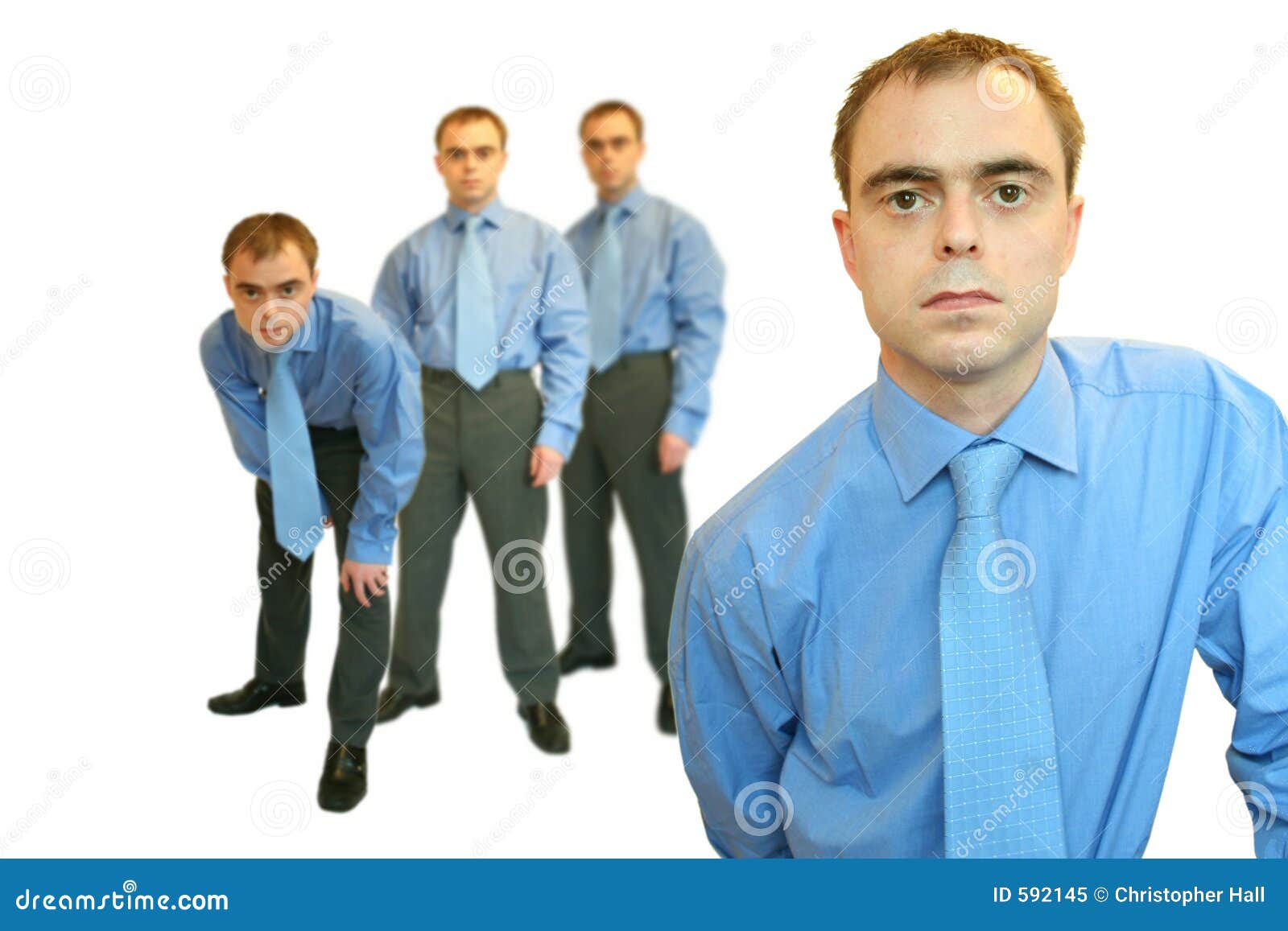 One Man Team stock image. Image of people, business, active - 592145