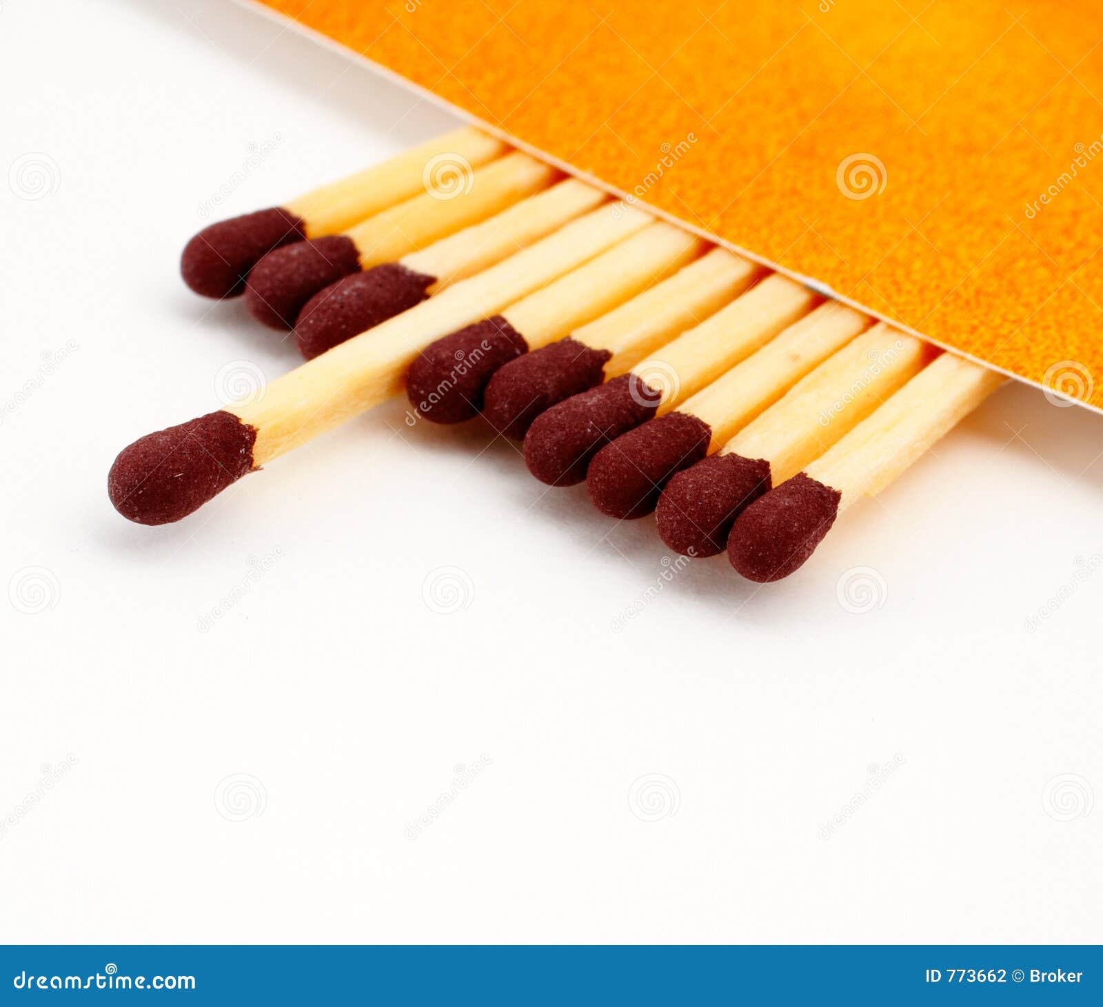 One Match Stick Spent among Match Sticks Stock Photo - Image of spent ...