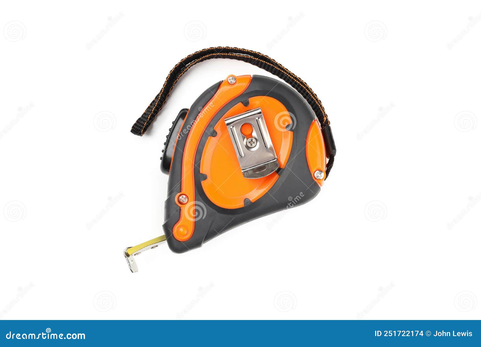 Measuring Roulette Yellow Black On A White Background Banner With Space ...