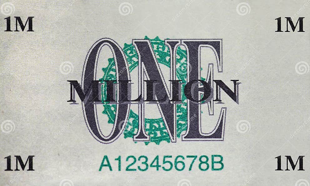 One million dollars stock image. Image of notes, macro - 41996901