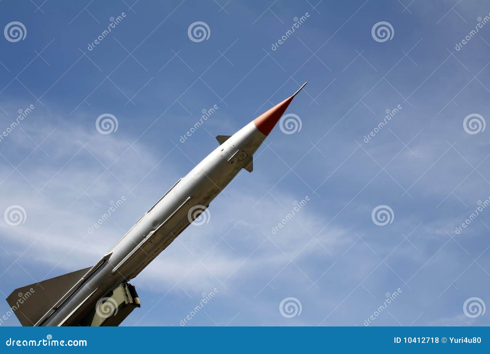 One missile stock photo. Image of launcher, equipment - 10412718