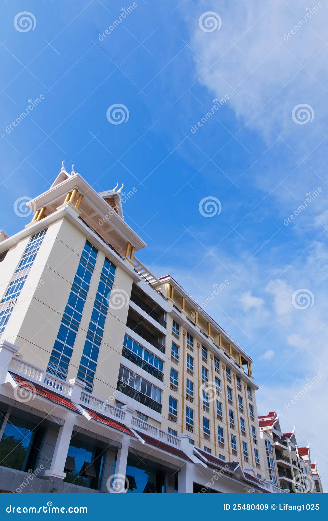 One modern buildings stock image. Image of finance, technology - 25480409