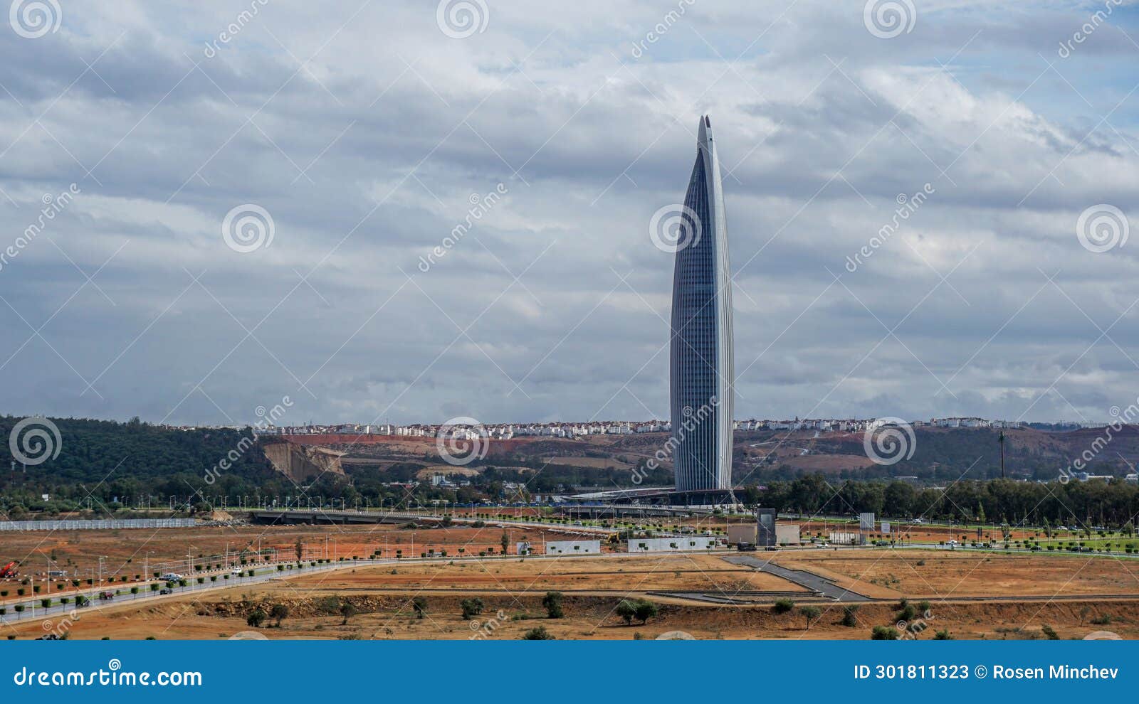 One of the Modern Buildings in Rabat. Editorial Stock Photo - Image of ...