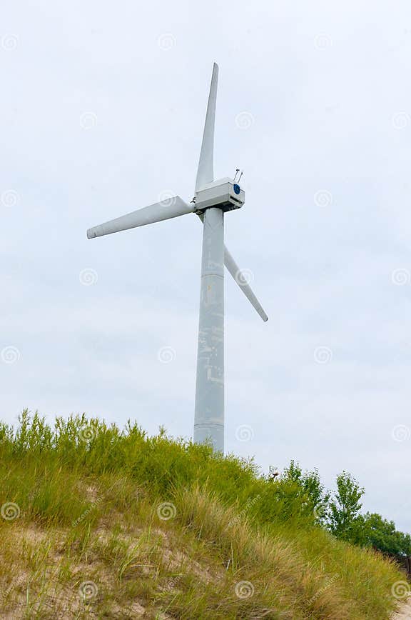 One modern windmil stock photo. Image of spin, rotation - 50897260