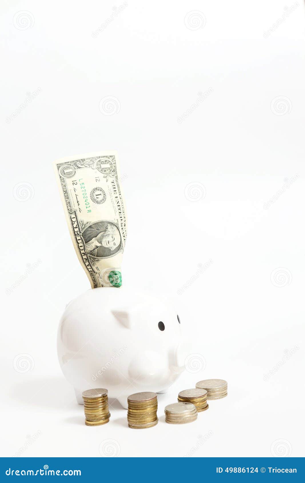 One more dollar stock photo. Image of heap, banking, money - 49886124