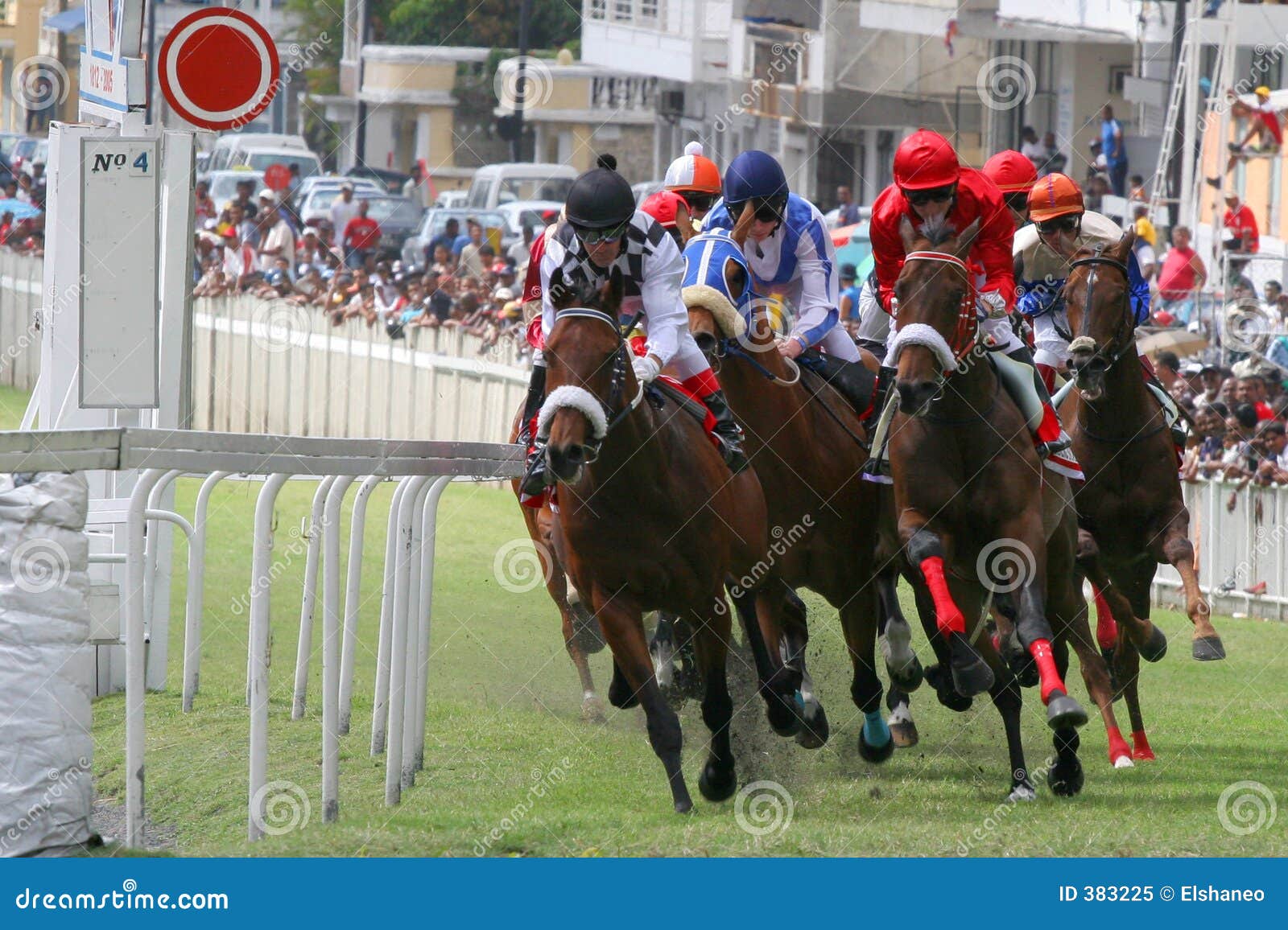 One more lap to go editorial image. Image of horse, horses - 383225