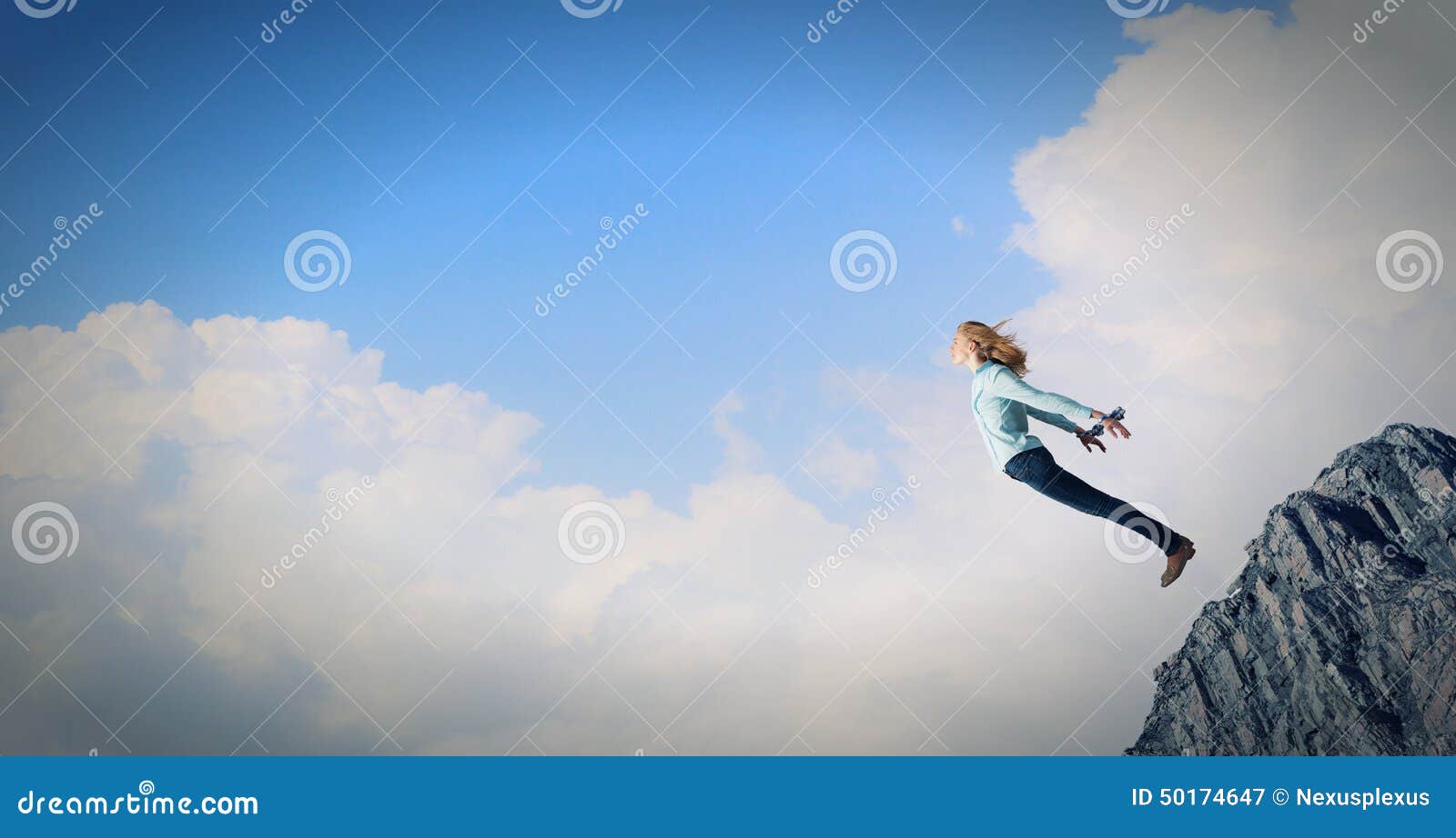One more step! stock image. Image of edge, walk, search - 50174647