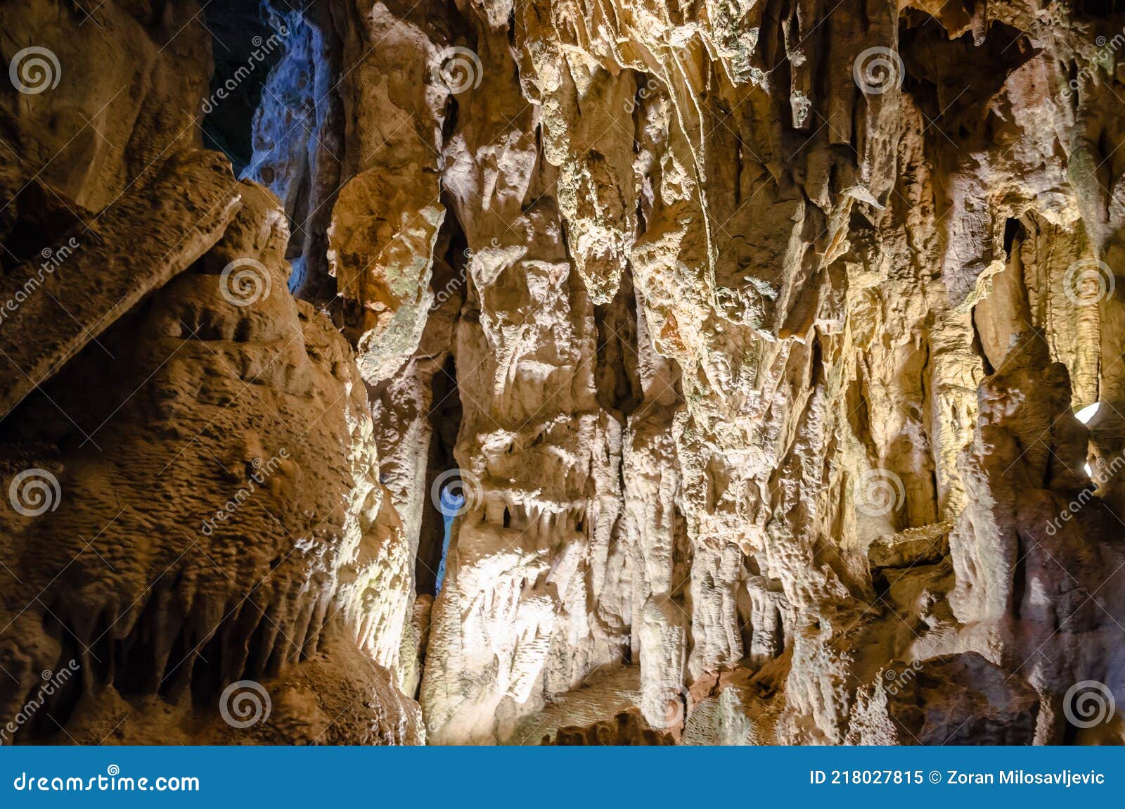 One Of The Most Beautiful Caves In The World Stock Image - Image of ...