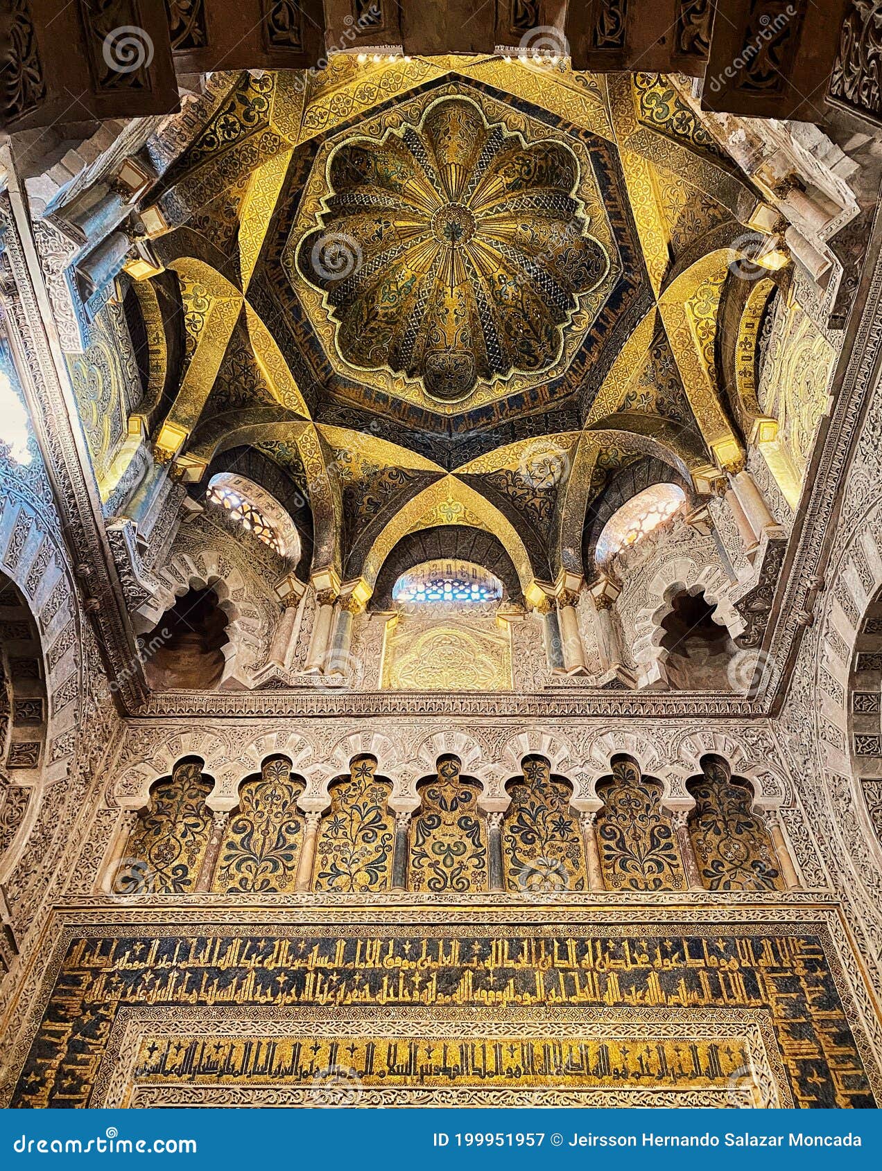 One of the Most Beautiful Ceiling in the World Stock Image - Image of ...