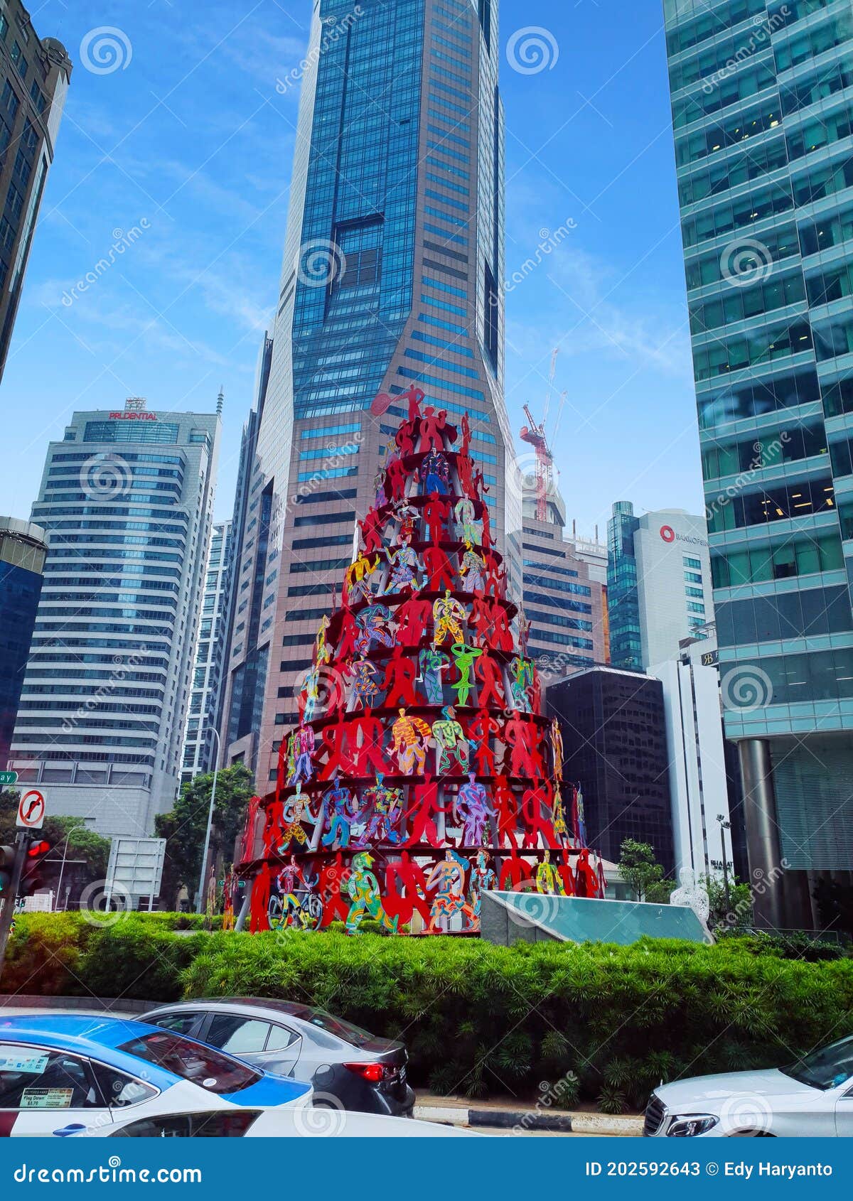 Beautiful Iconic Statue Of Giant Three Headed Elephant At Erawan Museum ...