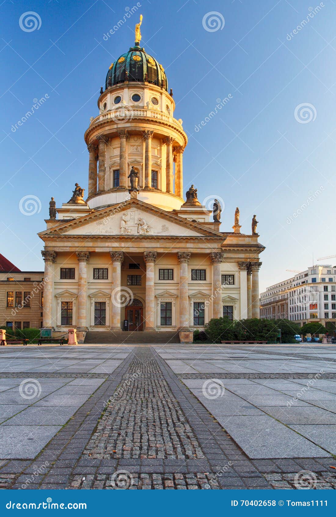 One of the Most Beautiful Squares in Berlin, the Gendarmenmarkt, Stock ...