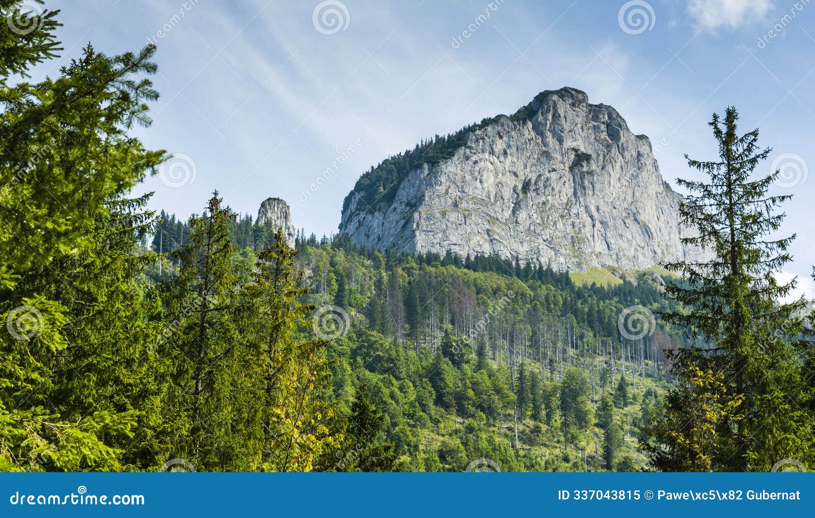 One of the Most Beautiful Tatra Peaks - Muran Stock Image - Image of ...