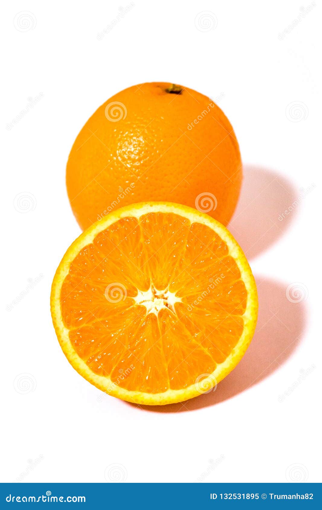 One Orange and a Half stock image. Image of australia - 132531895