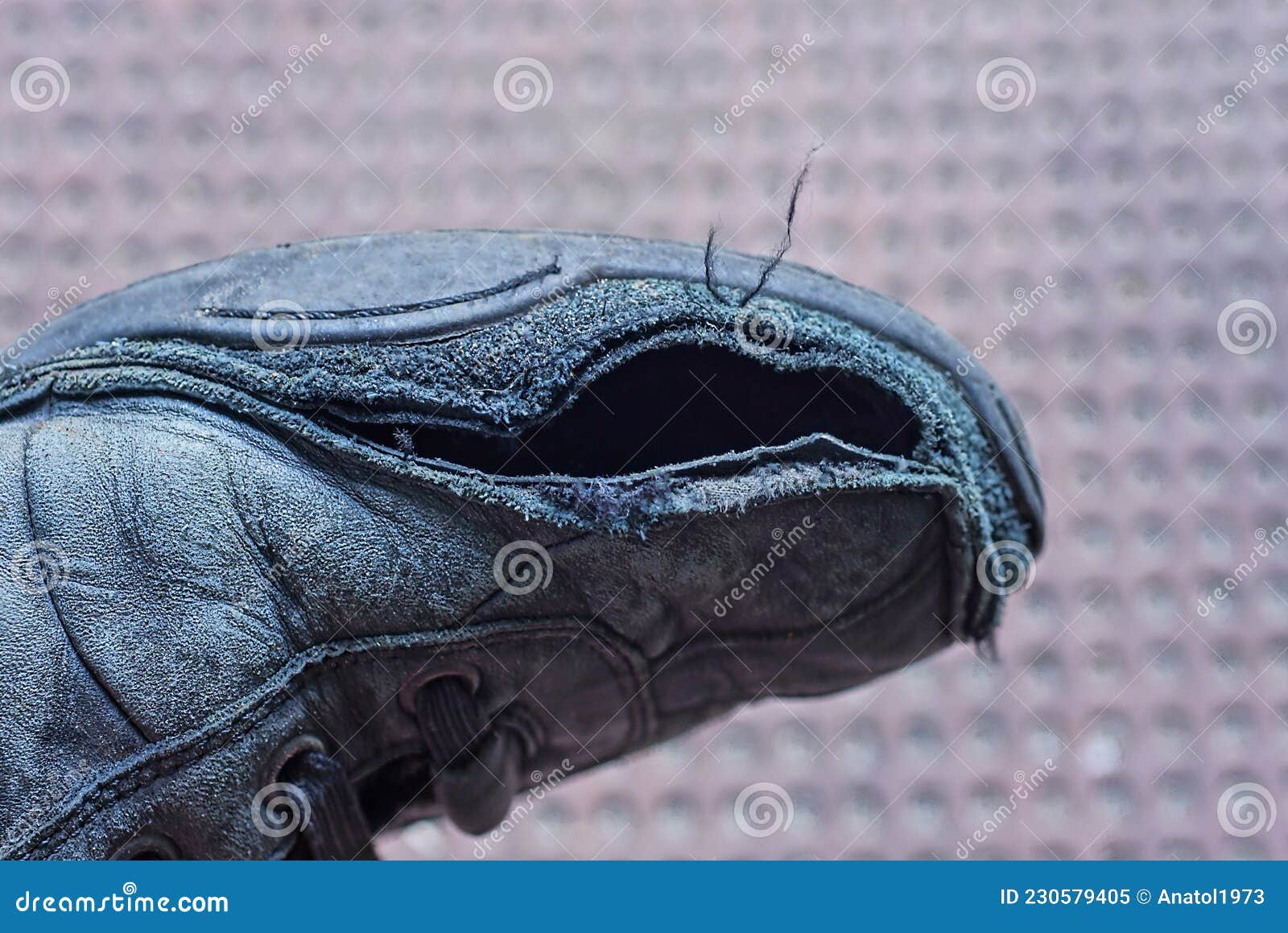 Old Torn Leather Texture Background Royalty-Free Stock Photography ...