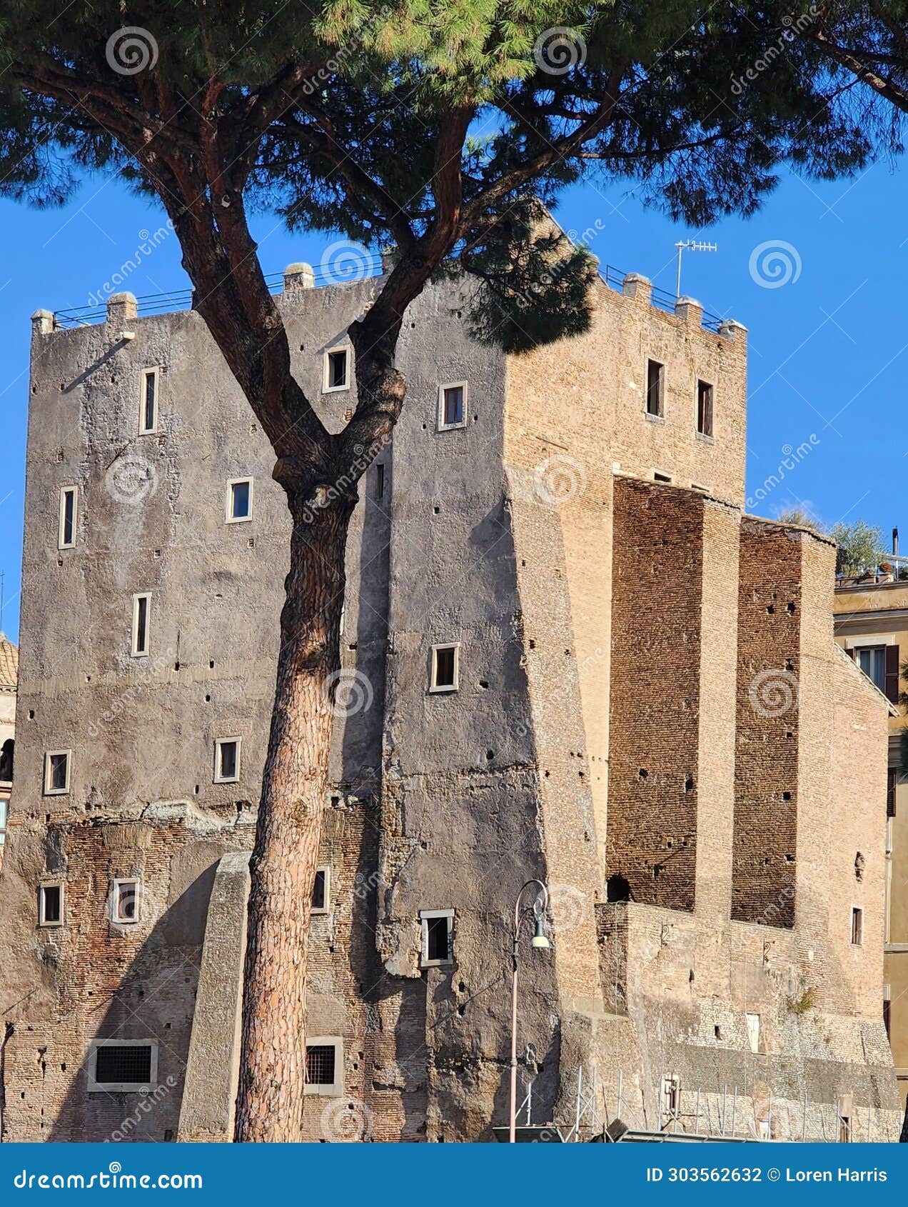 One of the Oldest Functional Homes in Rome Stock Photo - Image of ...