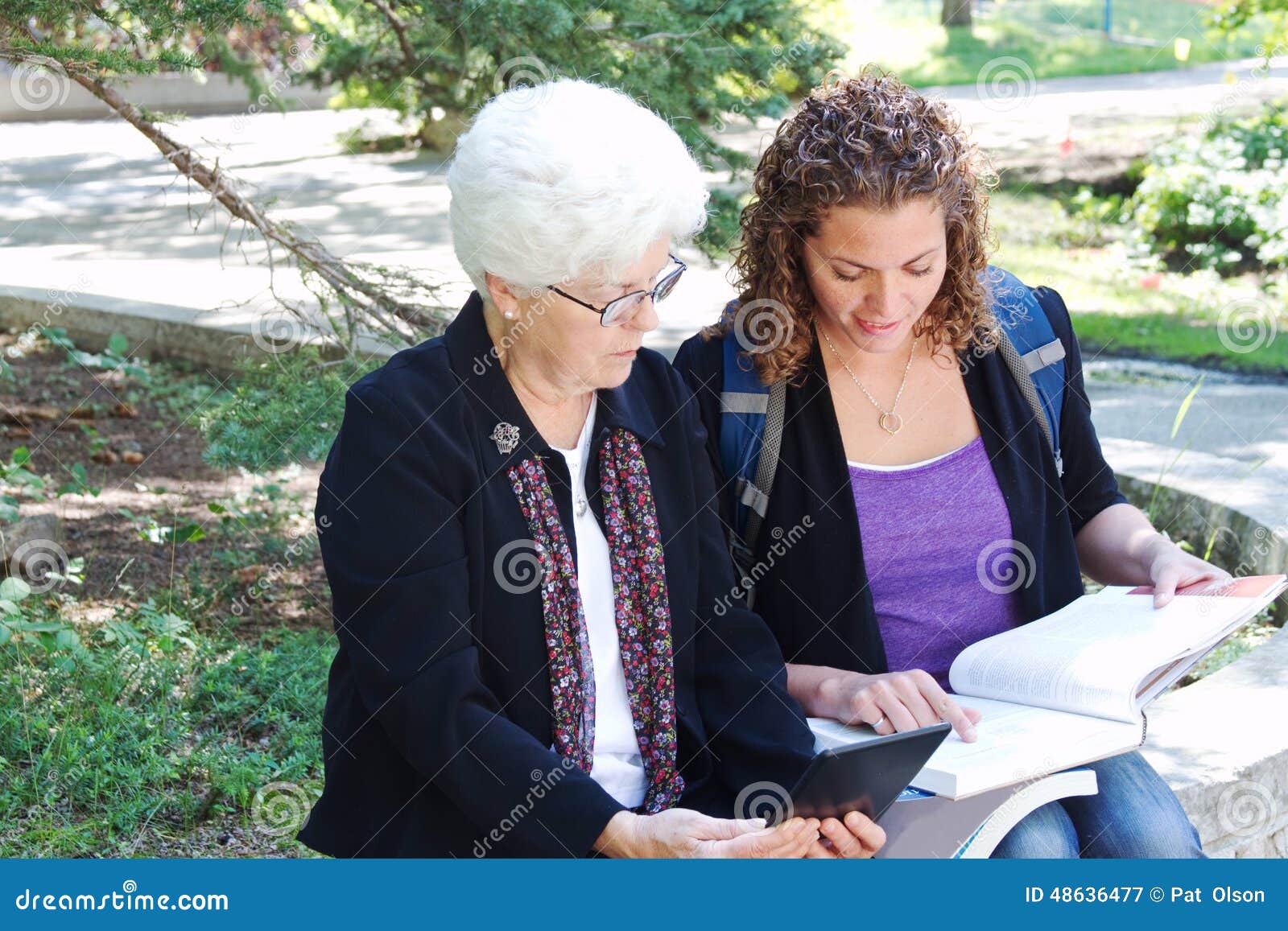 One on One Student and Teacher Stock Image - Image of women, instructor ...