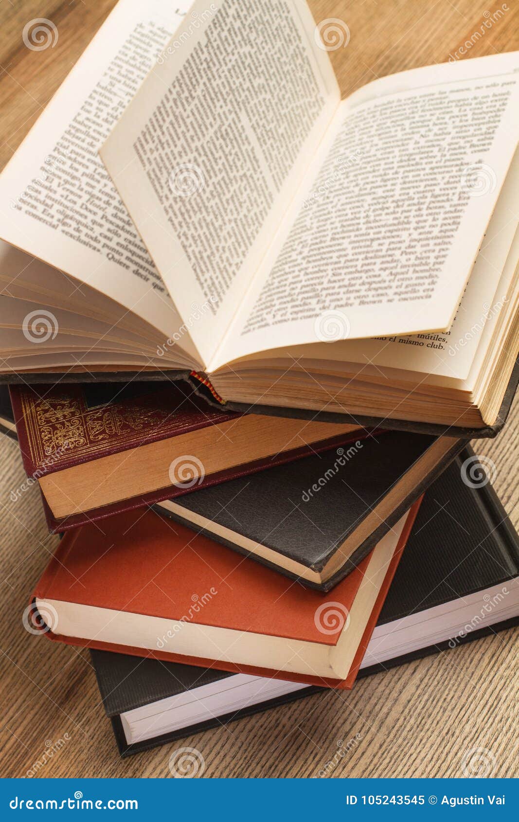 One open book stock image. Image of book, stacks, pile - 105243545