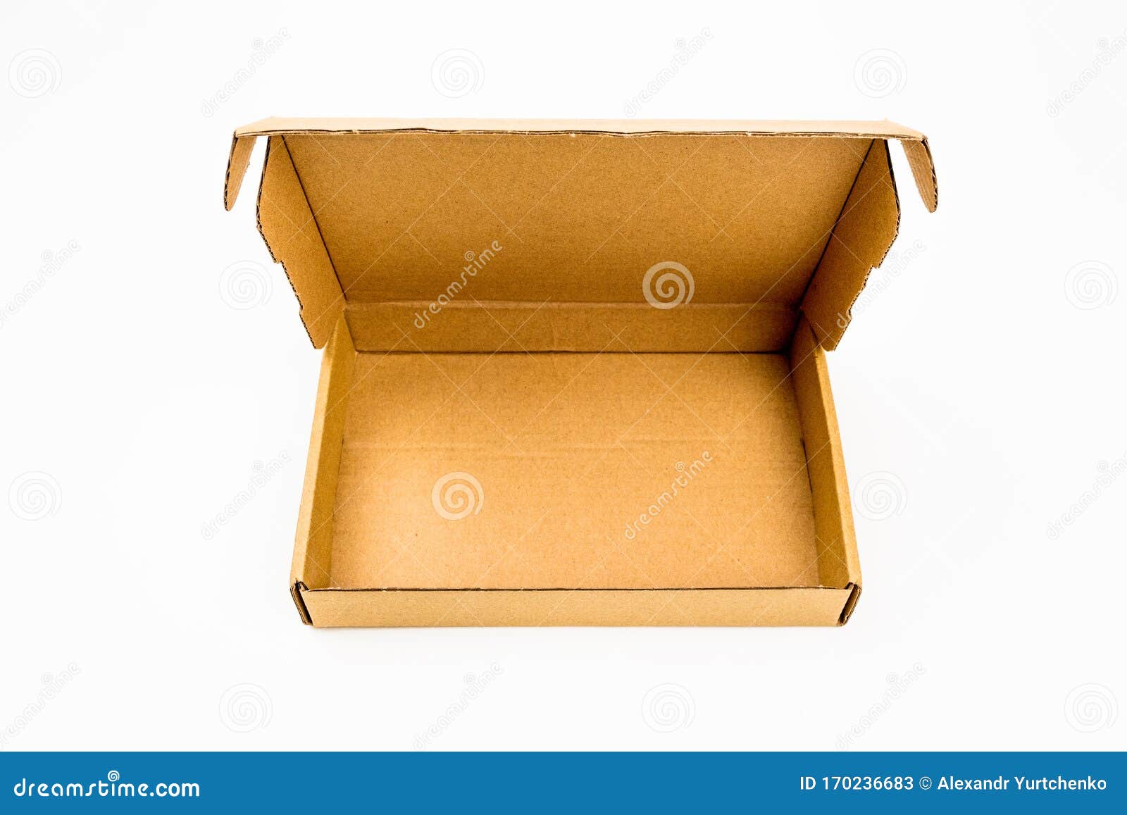 Rectangular Cardboard And Markers, Set For Kids Craft Royalty-Free ...