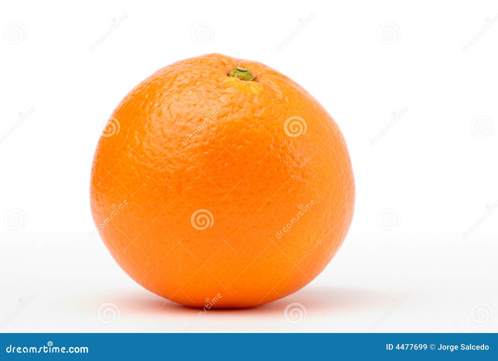 One Orange in Perfect Shape Stock Image - Image of beautiful, close ...
