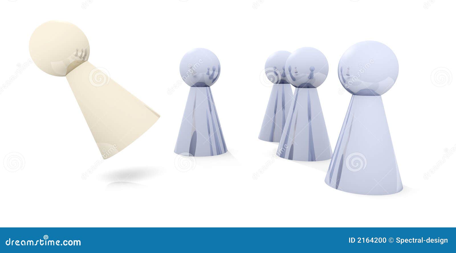 One is out stock illustration. Illustration of partner - 2164200