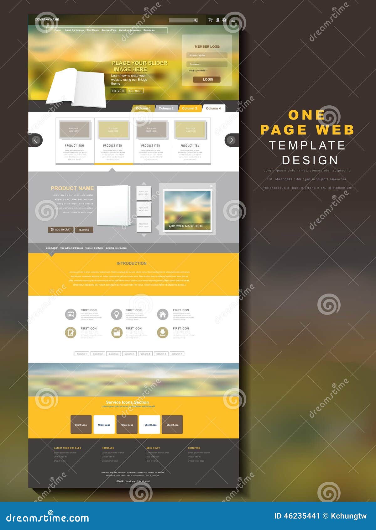 Menu Blank One Page Stock Illustrations – 36 Menu Blank One Page Stock ...