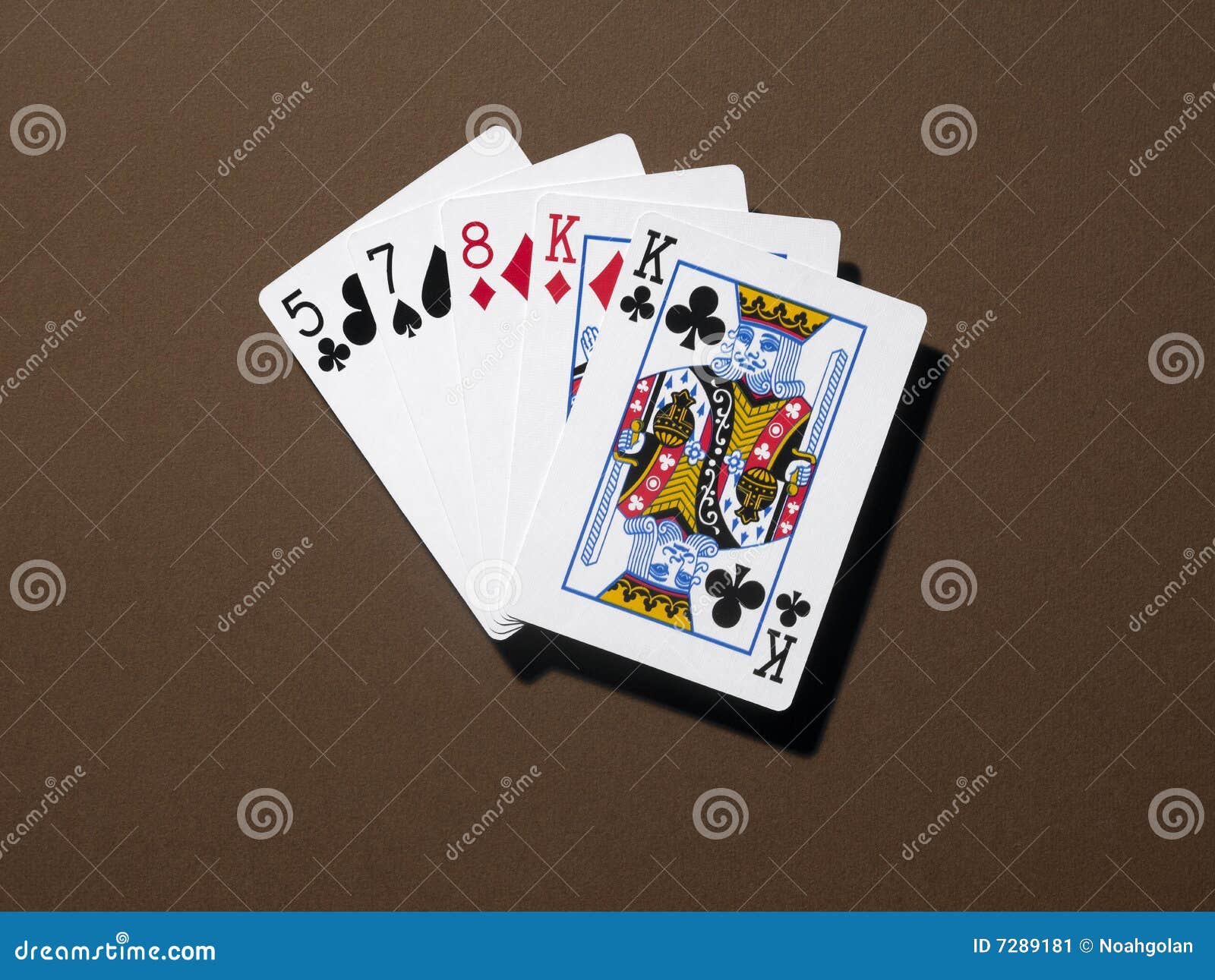 One Pair of Kings stock image. Image of hand, luck, pair - 7289181